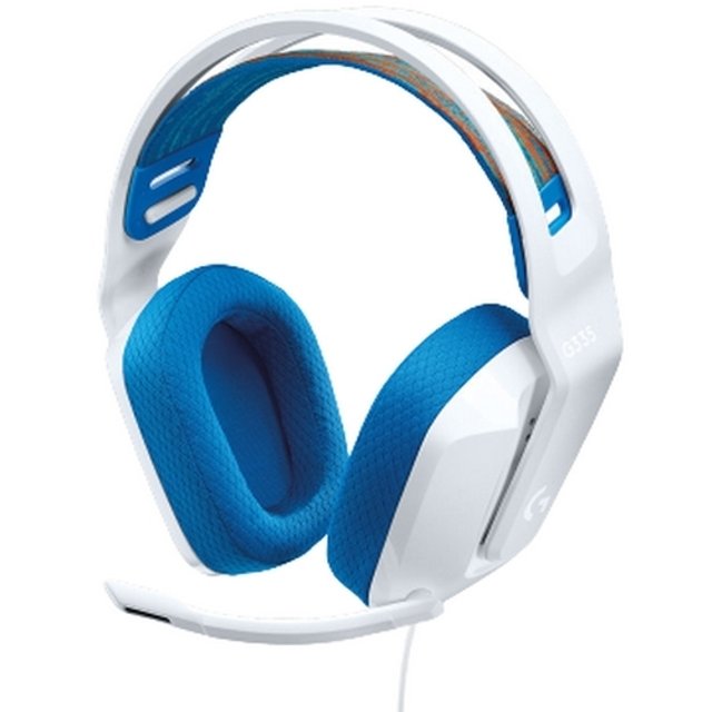 기획 로지텍logitech G335wh 로지텍 유선 게이밍 헤드셋 Wh 배민 장보기∙쇼핑