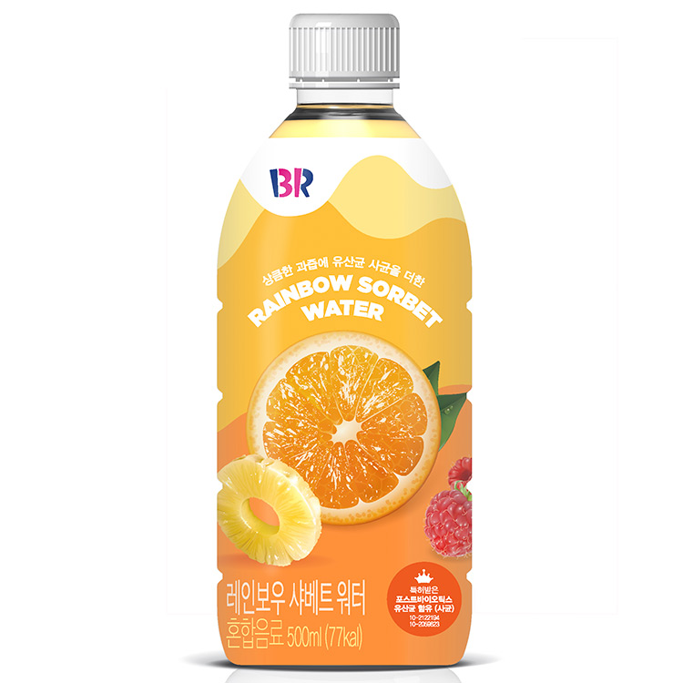 Br레인보우샤베트과즙워터500ml 배민 장보기∙쇼핑