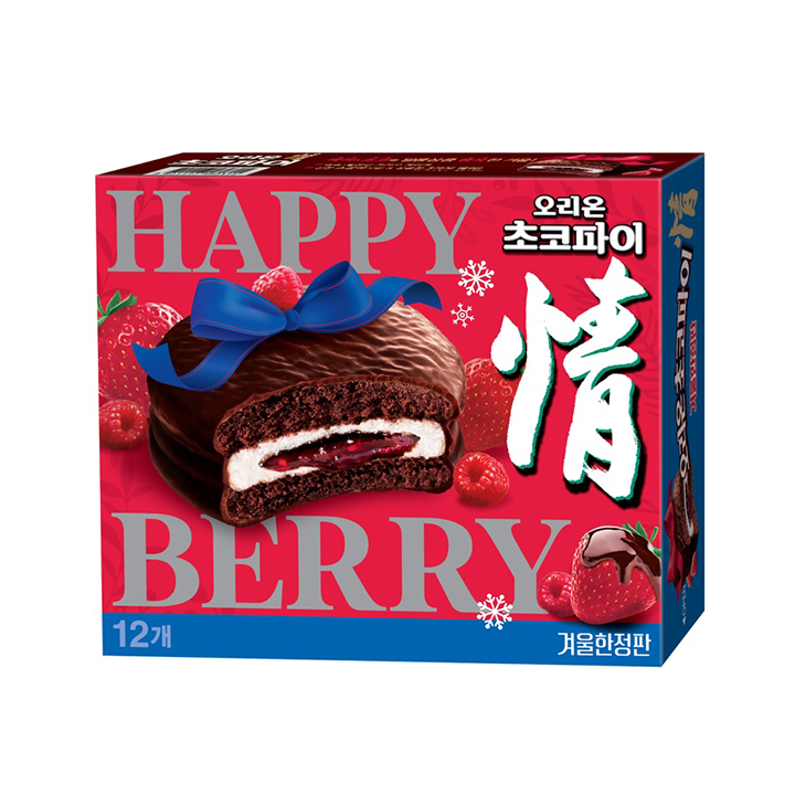 오리온 초코파이 해피베리 408g 배민 장보기∙쇼핑