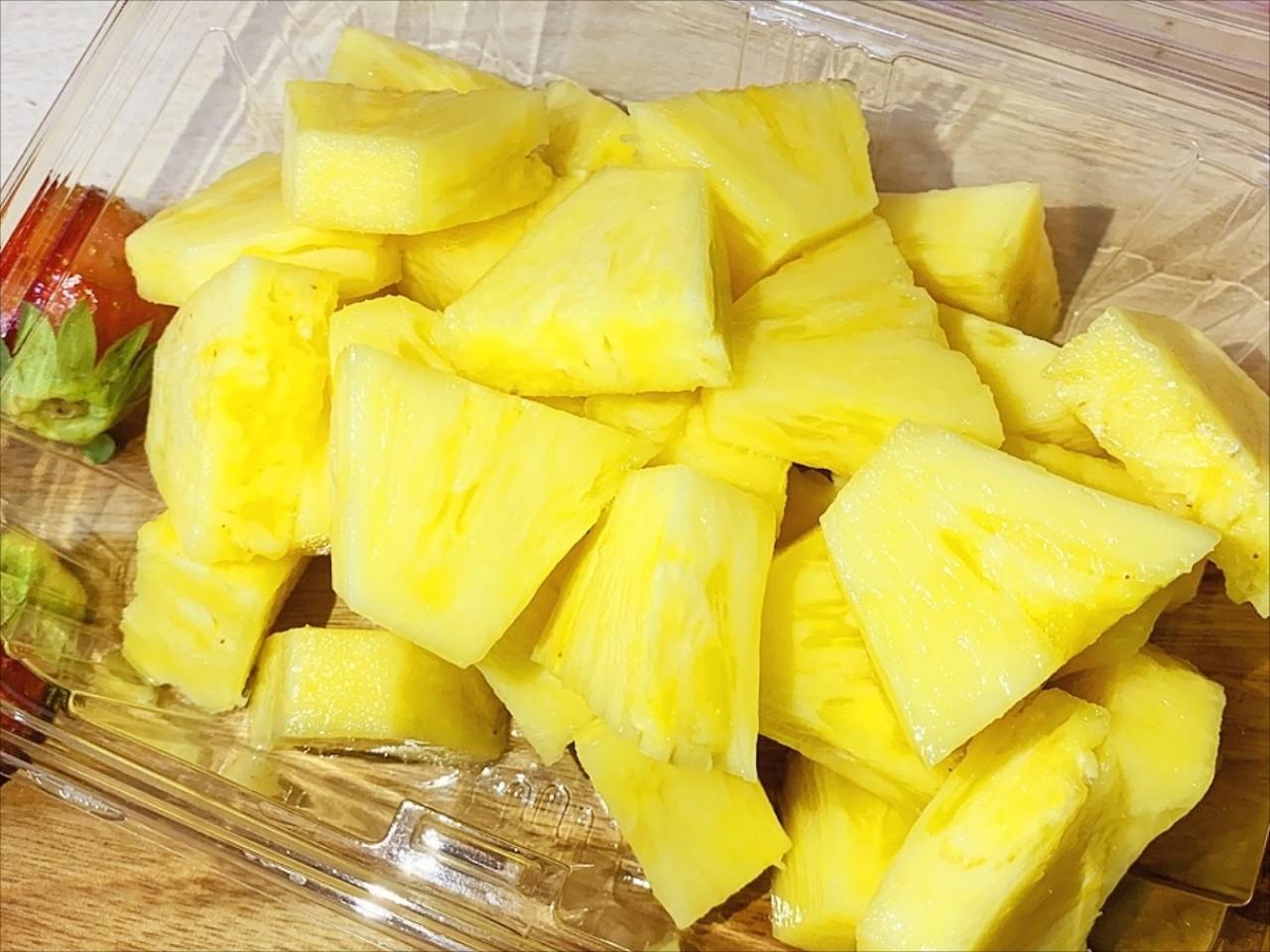 허니 글로우 파인애플 컷팅 200g맛보기반통400g2팩800g 배민 장보기∙쇼핑
