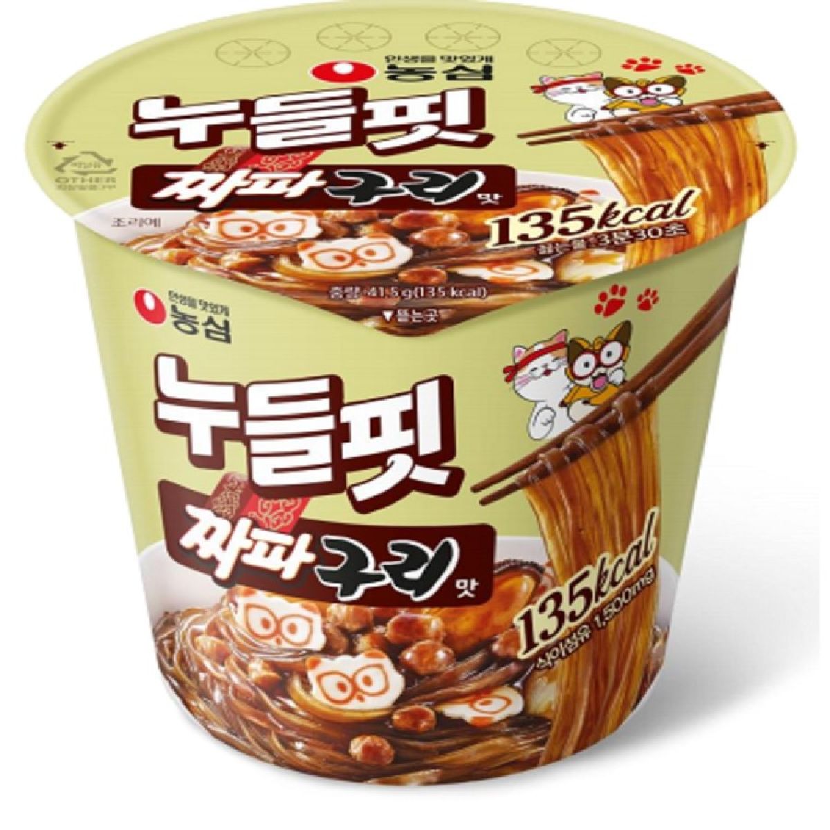 농심 누들핏 짜파구리맛 415g 배민 장보기∙쇼핑