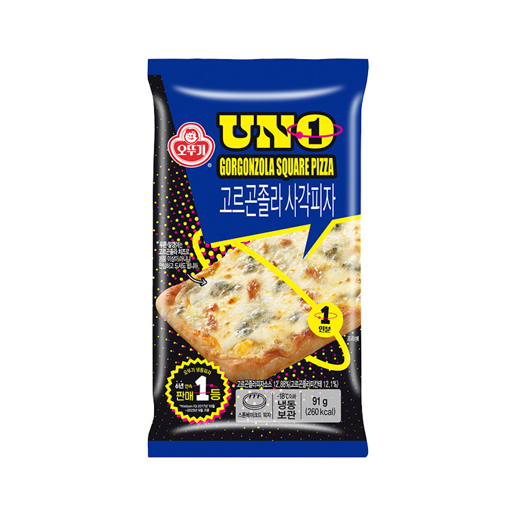 오뚜기)UNO사각고르곤졸라91G | 배민 장보기∙쇼핑