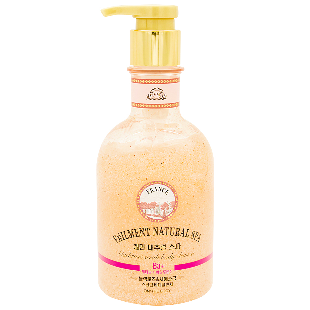 On스파 블랙로즈 스크럽 바디 워시 400ml 배민 장보기∙쇼핑