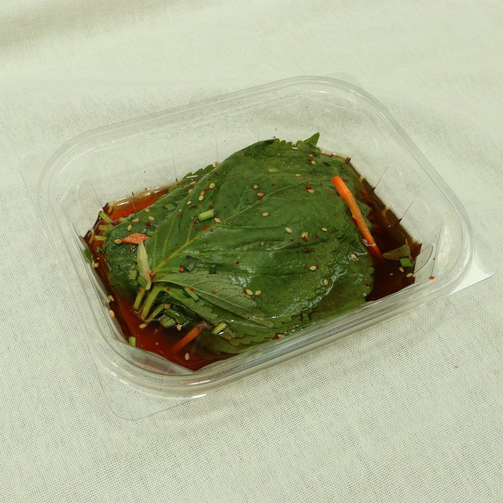 깻잎의 향긋한 향 생깻잎 1팩 용문 엄마손반찬 배민 장보기∙쇼핑