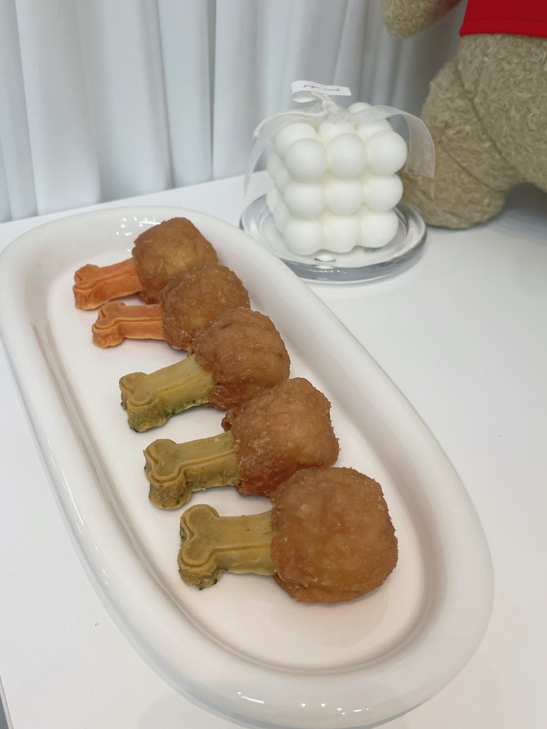 핫도그닭고기우유껌 3p 배민 장보기∙쇼핑