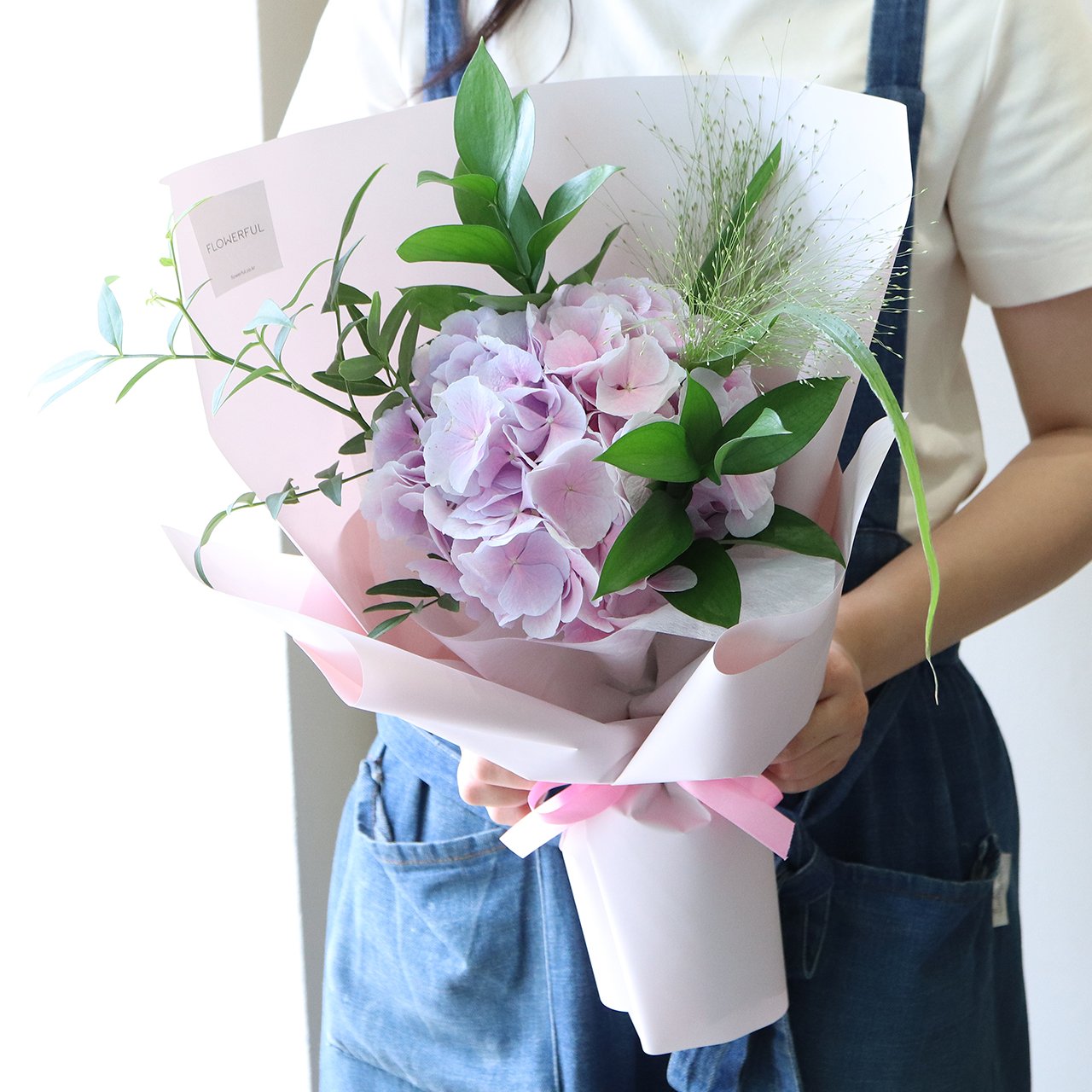 수국 한송이 블룸 배민 장보기∙쇼핑
