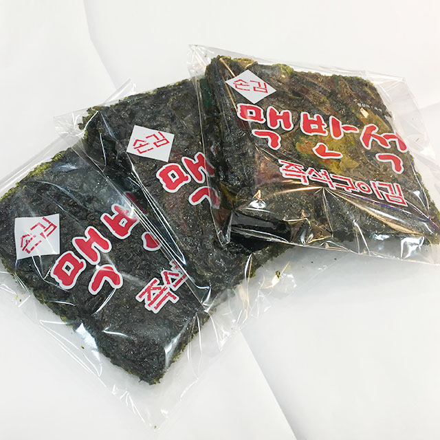 고소한 맥반석 즉석구이김 3봉 화곡 고흥건어물 배민 장보기∙쇼핑