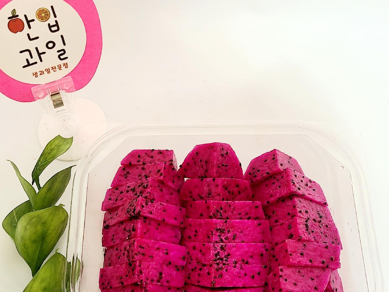 악마의 열매한입 레드 용과1개2개 컷팅 배민 장보기∙쇼핑