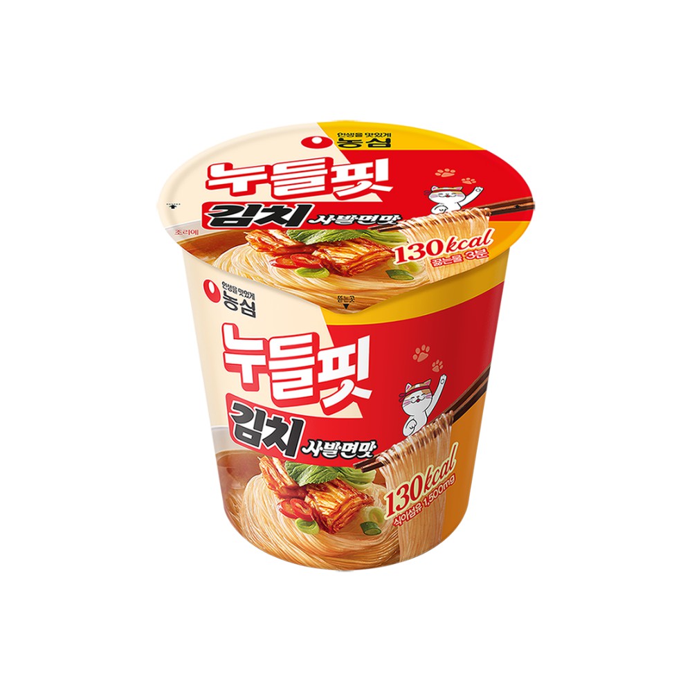 농심누들핏김치사발면 배민 장보기∙쇼핑