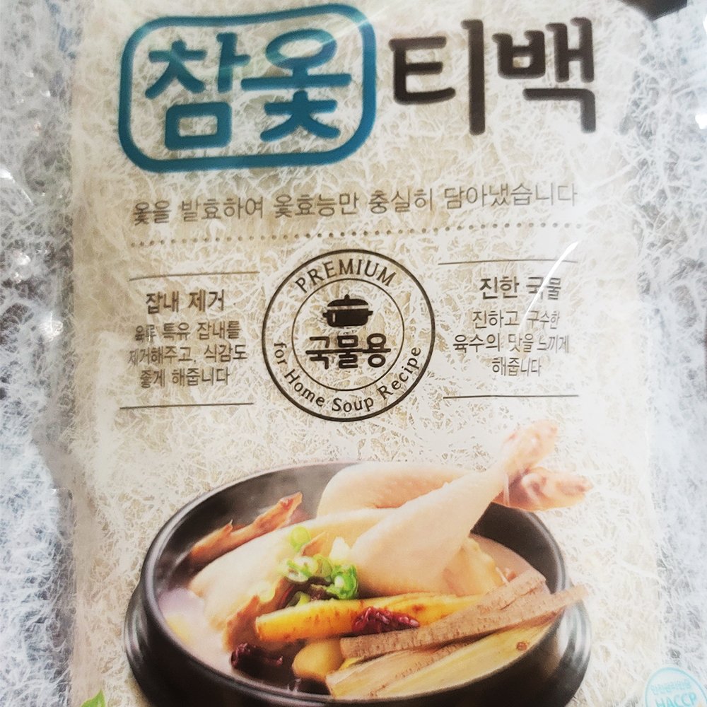 간편하게 쏙 삼계탕재료 참옻티백 1팩 화곡 농우축산 배민 장보기∙쇼핑