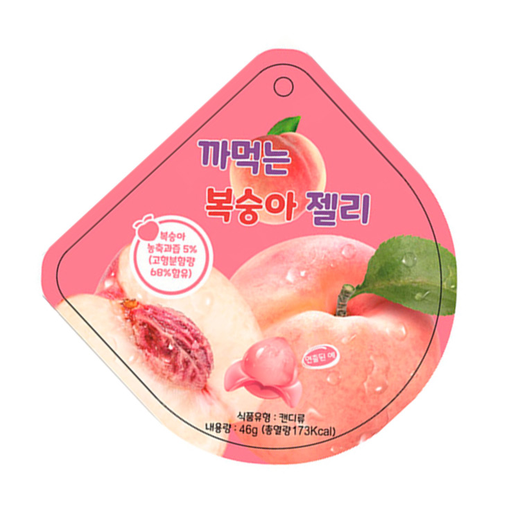 엠탑 까먹는복숭아젤리48g 배민 장보기∙쇼핑