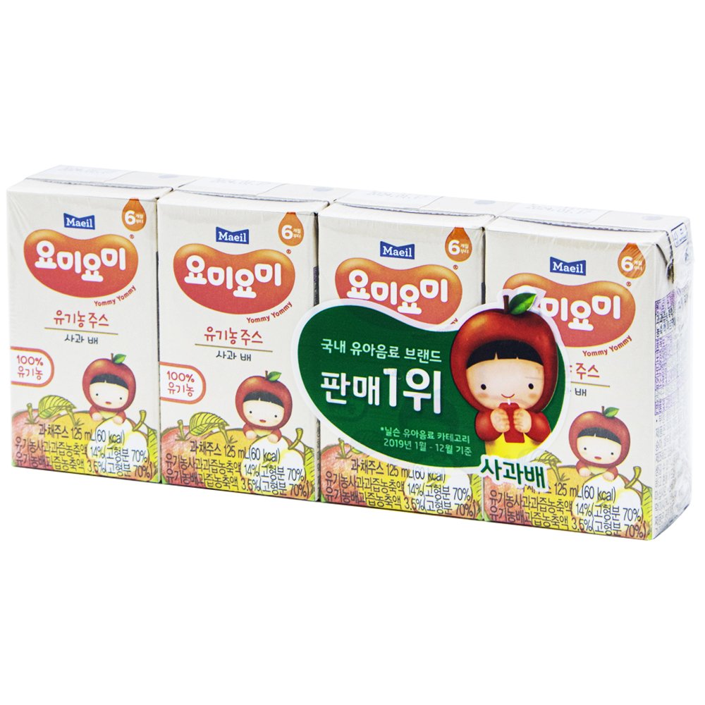 매일요미유기농사과배4입 배민 장보기∙쇼핑