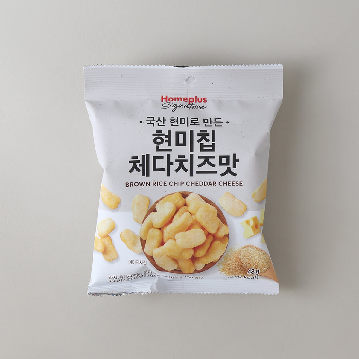 홈플러스시그니처 현미칩 체다치즈맛 48G | 배민 장보기∙쇼핑