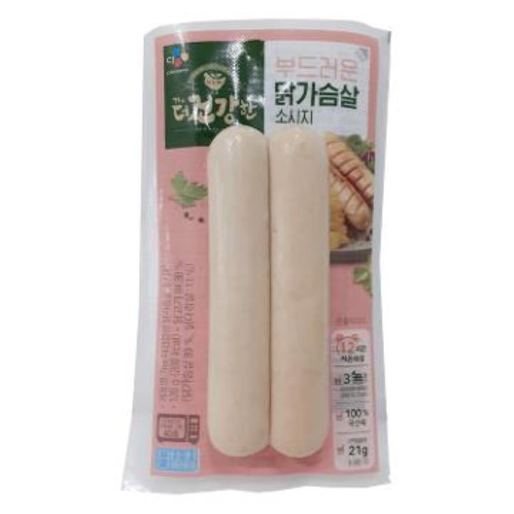 더건강한닭가슴살소시지 120g씨제이제일제당주 배민 장보기∙쇼핑
