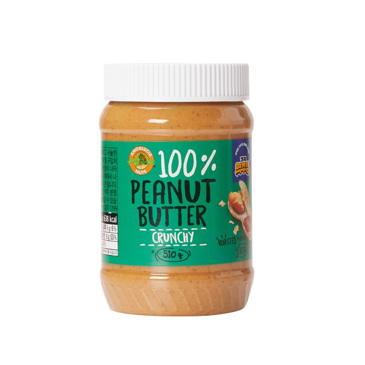 100% 피넛버터 크런치 510g | 배민 장보기∙쇼핑