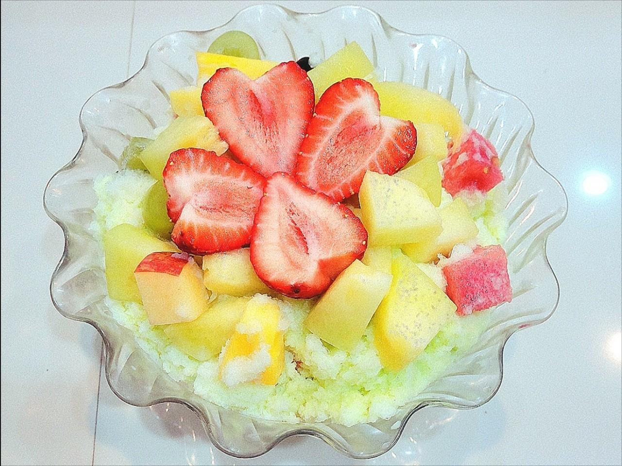 리얼 생과일 화채 23인분 메론맛 배민 장보기∙쇼핑
