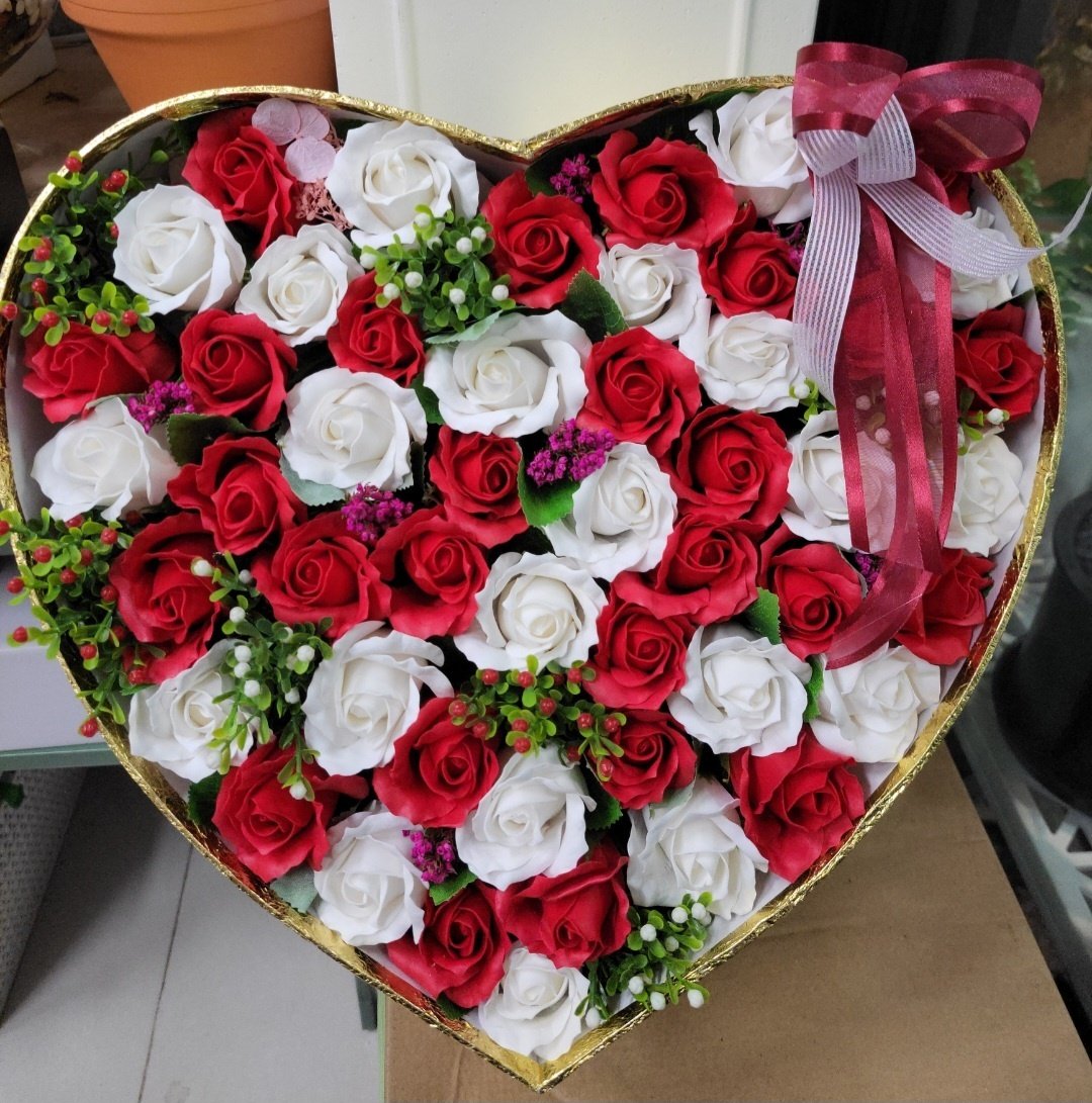 하트비누장미박스 배민 장보기∙쇼핑