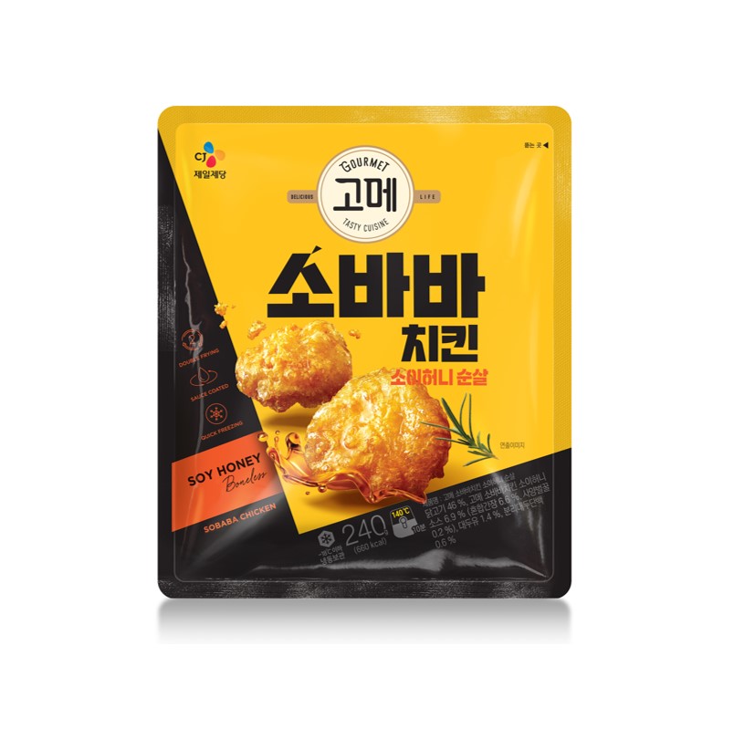 CJ)고메소바바치킨소이허니순살240G | 배민 장보기∙쇼핑