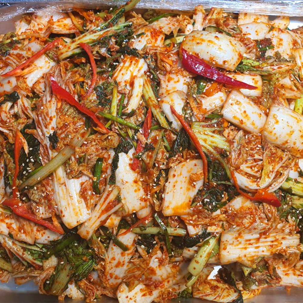 신선하게 만드는 겉절이김치 500g 화곡 내고향반찬마트 배민 장보기∙쇼핑