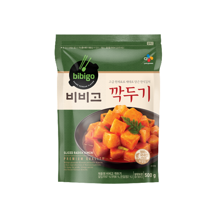 Cj비비고 깍두기 500g 배민 장보기∙쇼핑