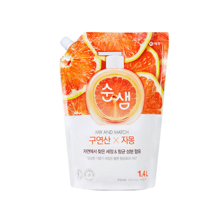 애경순샘자몽리필14l 배민 장보기∙쇼핑