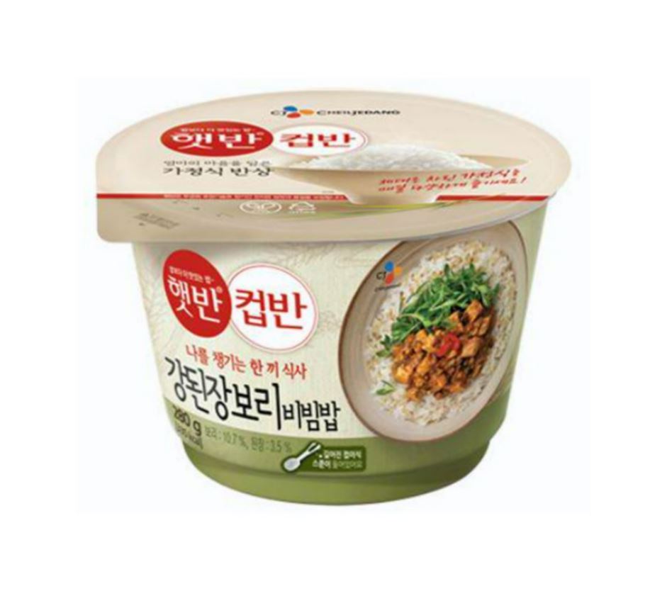 Cj햇반컵반강된장보리비빔밥280g 배민 장보기∙쇼핑