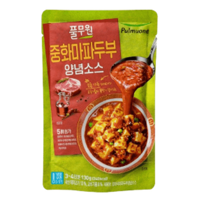풀무원 중화마파두부소스 130g 배민 장보기∙쇼핑