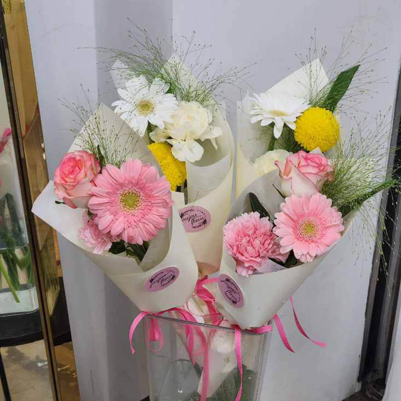 한송이꽃다발거베라 배민 장보기∙쇼핑