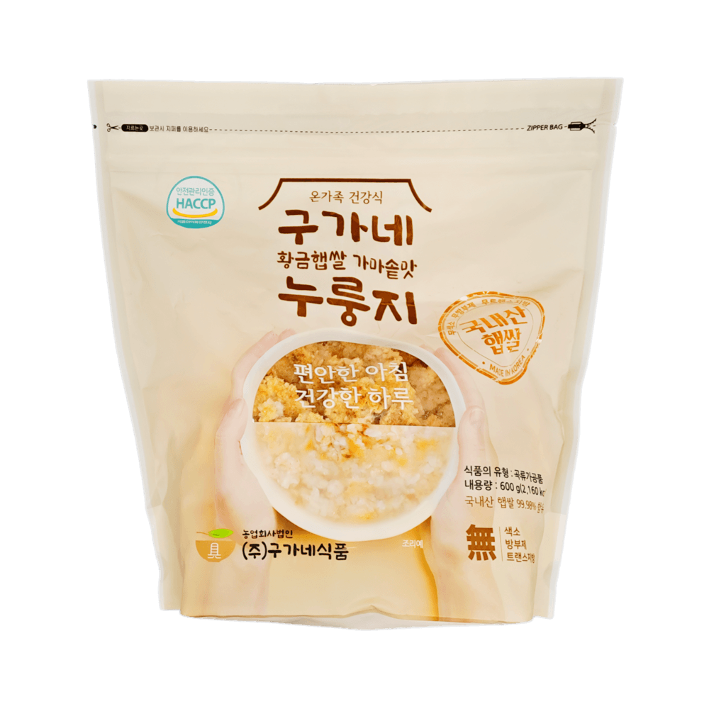 가마솥맛 누룽지 600g 국산쌀 배민 장보기∙쇼핑