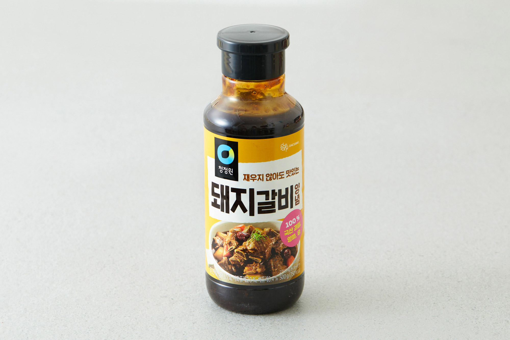 청정원 돼지갈비 양념 280g 배민 장보기∙쇼핑