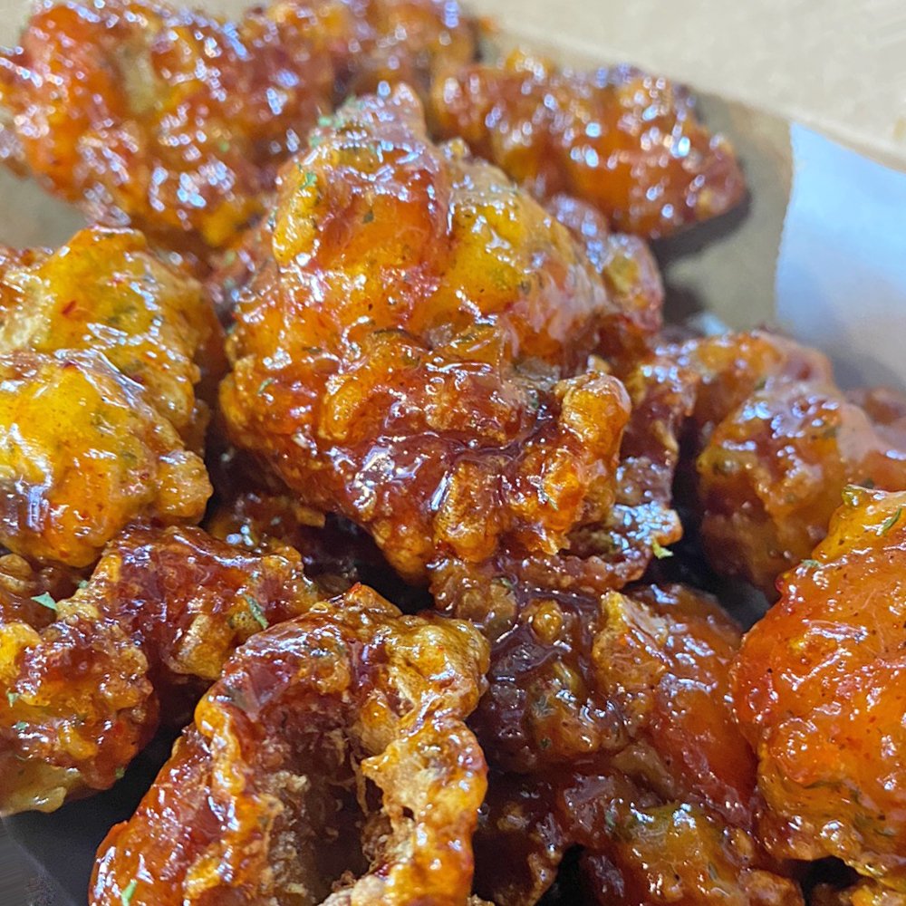 먹기 편한 순살치킨 중 600g 화서 옛날닭강정통닭 배민 장보기∙쇼핑