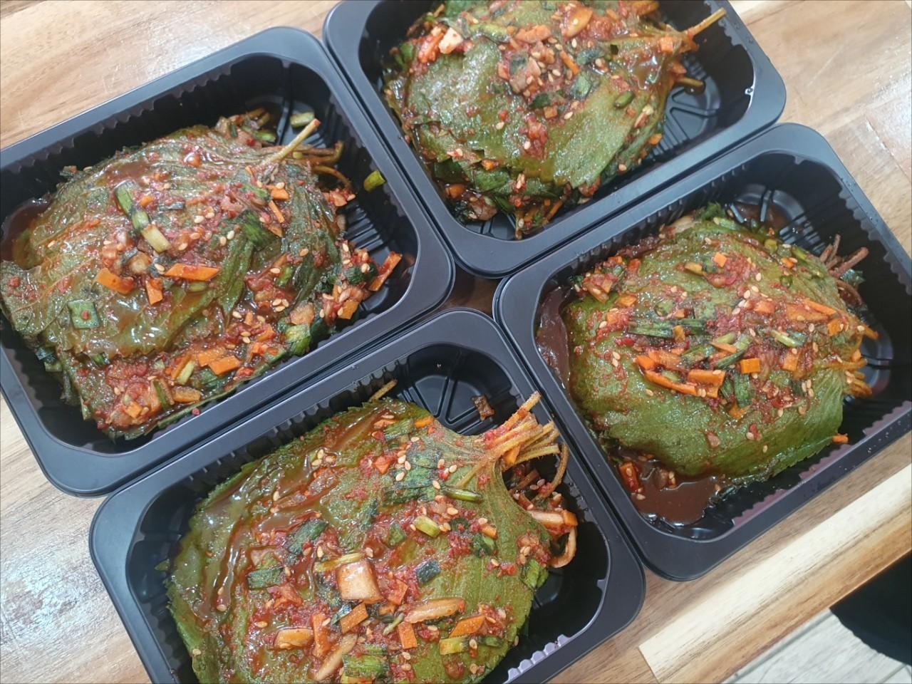 생깻잎무침 150g 배민 장보기∙쇼핑