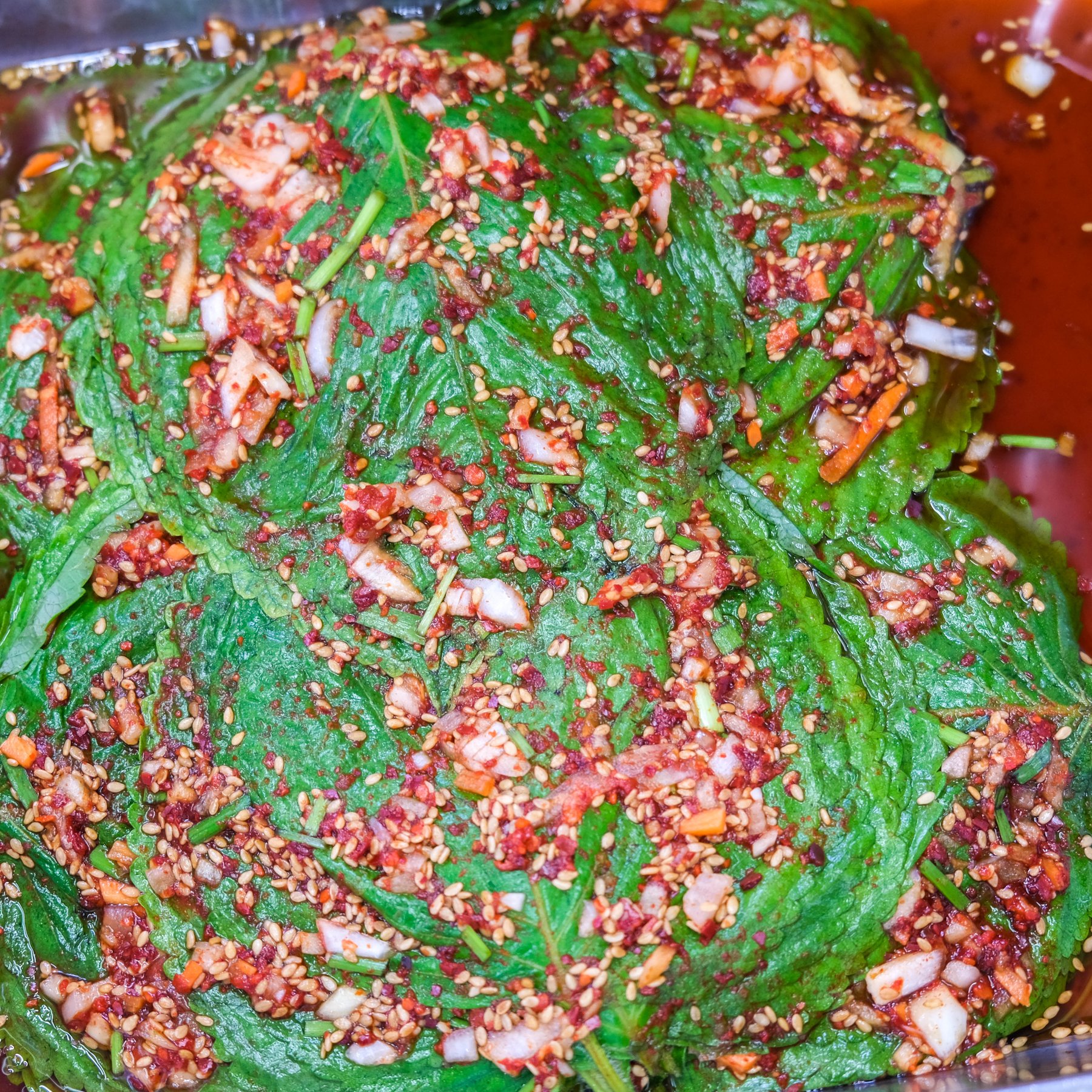 살아있는 깻잎의 향 생깻잎 400g 한민 항아리반찬 배민 장보기∙쇼핑