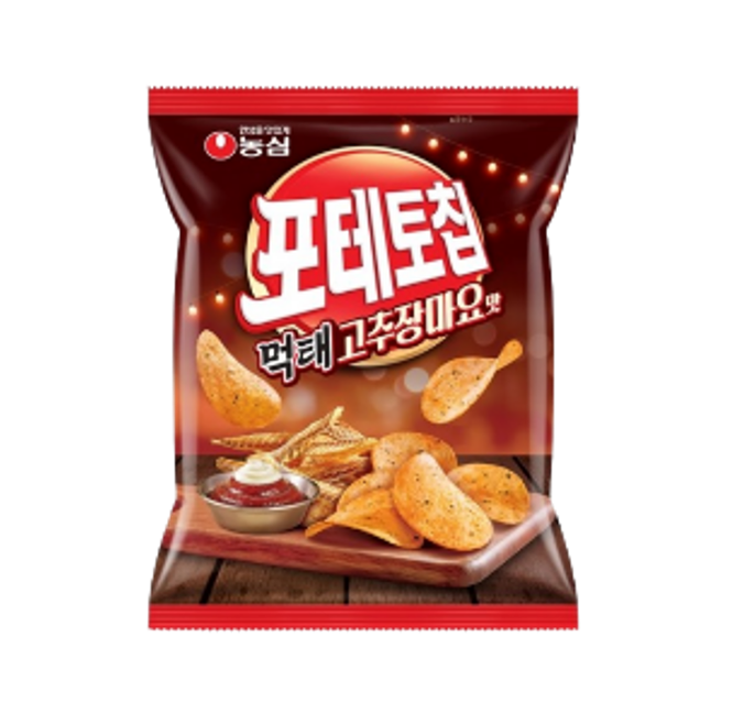 농심 포테토칩 먹태고추장마요맛 50g 배민 장보기∙쇼핑