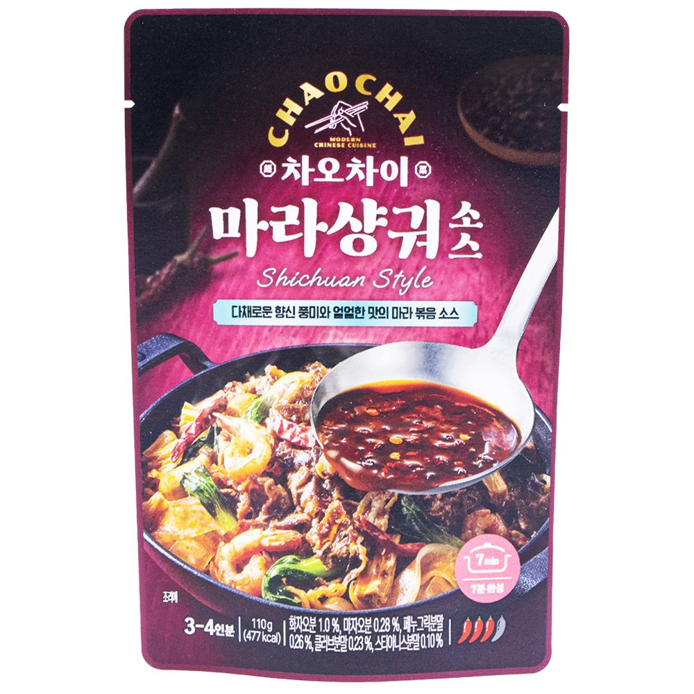 차오차이마라샹궈소스110g 배민 장보기∙쇼핑