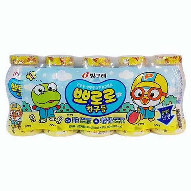 빙그레뽀로로요구르트80mlx5 배민 장보기∙쇼핑