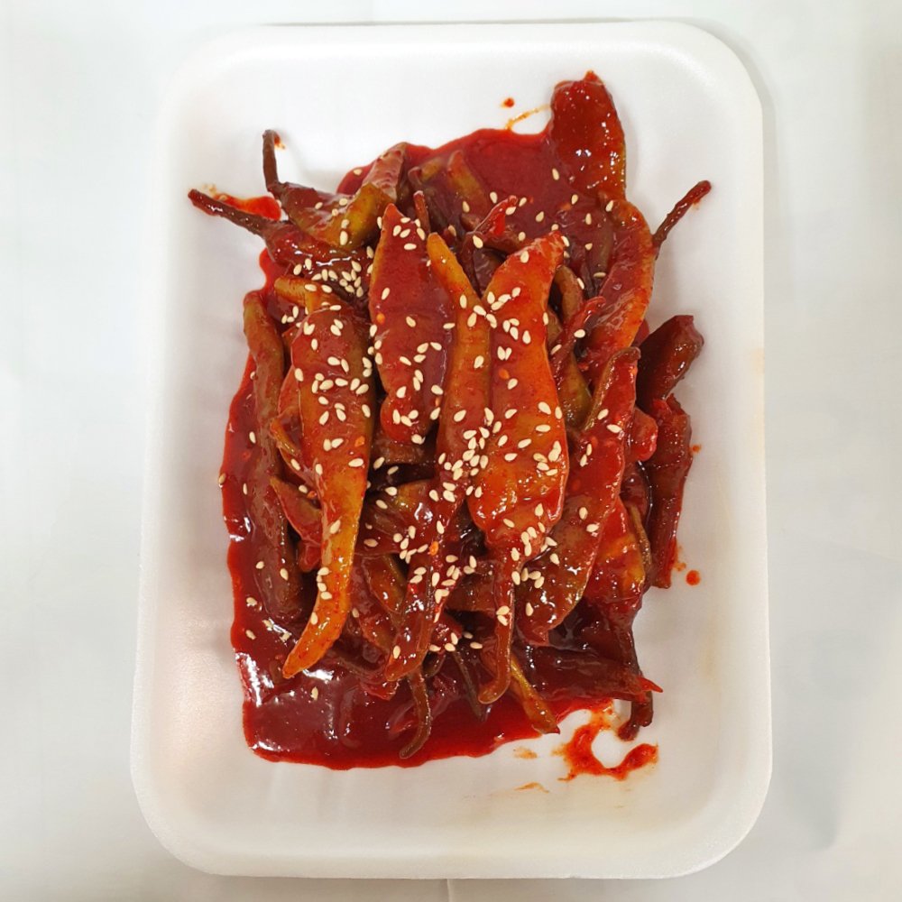 감칠맛나는 고추무침 400g 화곡 부부반찬 배민 장보기∙쇼핑