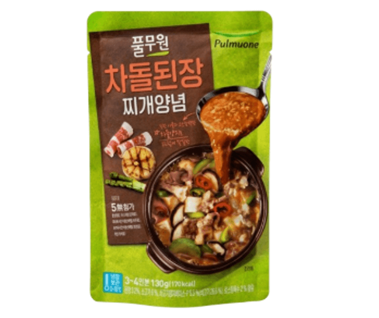 풀무원 차돌된장찌개 양념 130g 배민 장보기∙쇼핑