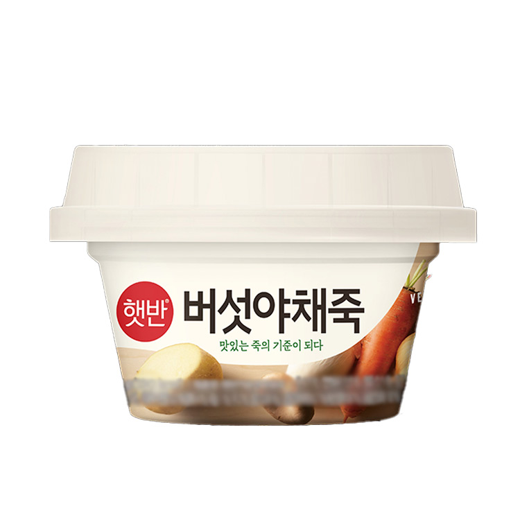 CJ)햇반버섯야채죽268G | 배민 장보기∙쇼핑