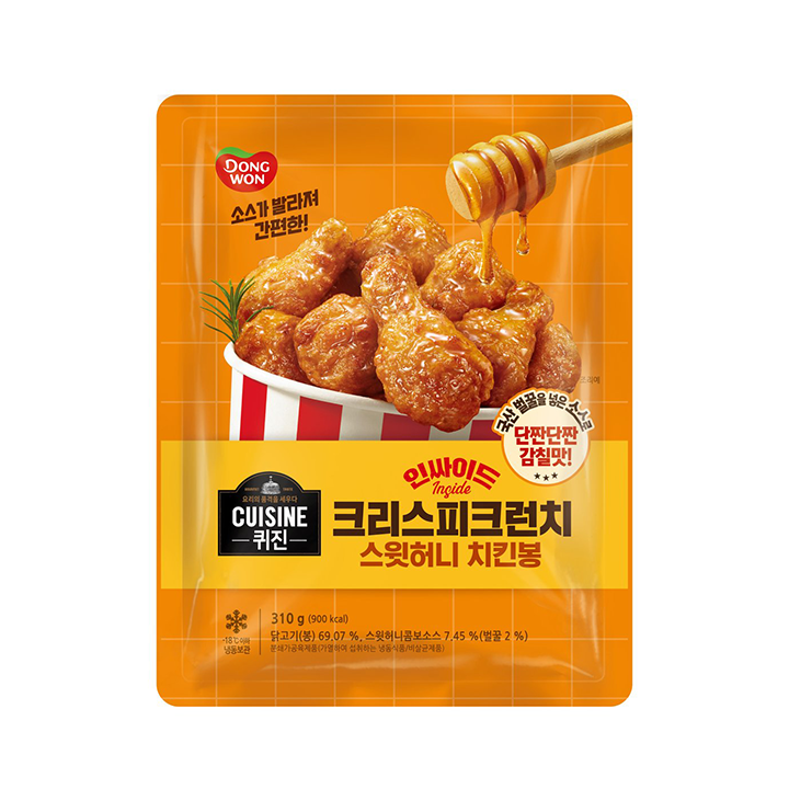 퀴진 인싸이드 스윗허니 치킨봉 310g 배민 장보기∙쇼핑