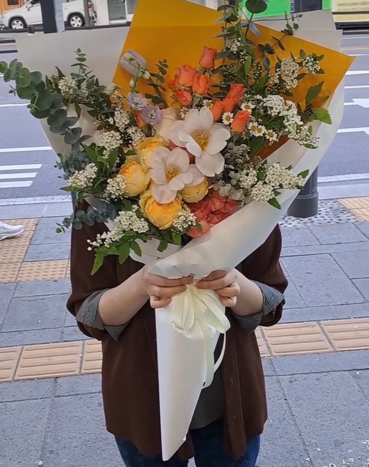 가벼운데이트꽃다발 배민 장보기∙쇼핑