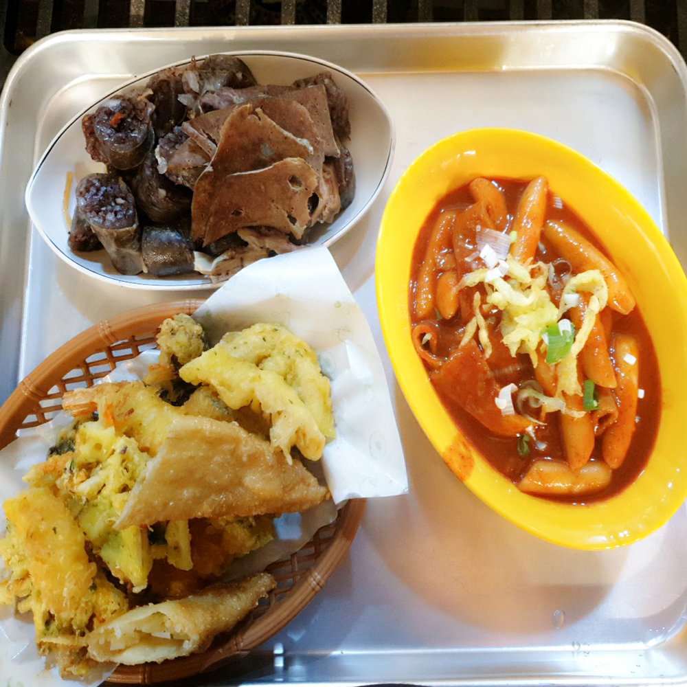 B세트 떡볶이 순대 튀김 1세트 중동 부산한오뎅 배민 장보기∙쇼핑