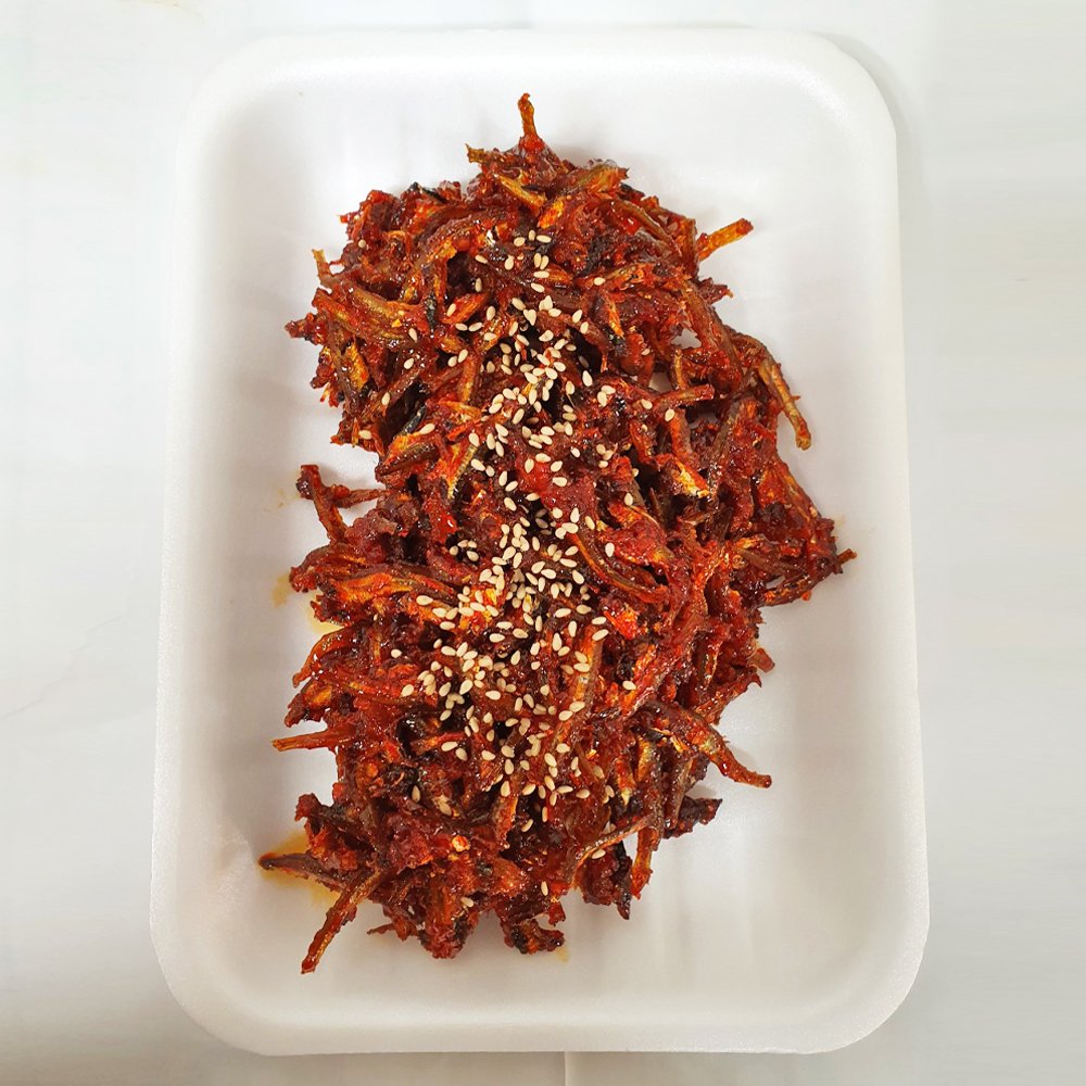 매콤하고 짭짤한 고추장멸치볶음 200g 화곡 부부반찬 배민 장보기∙쇼핑