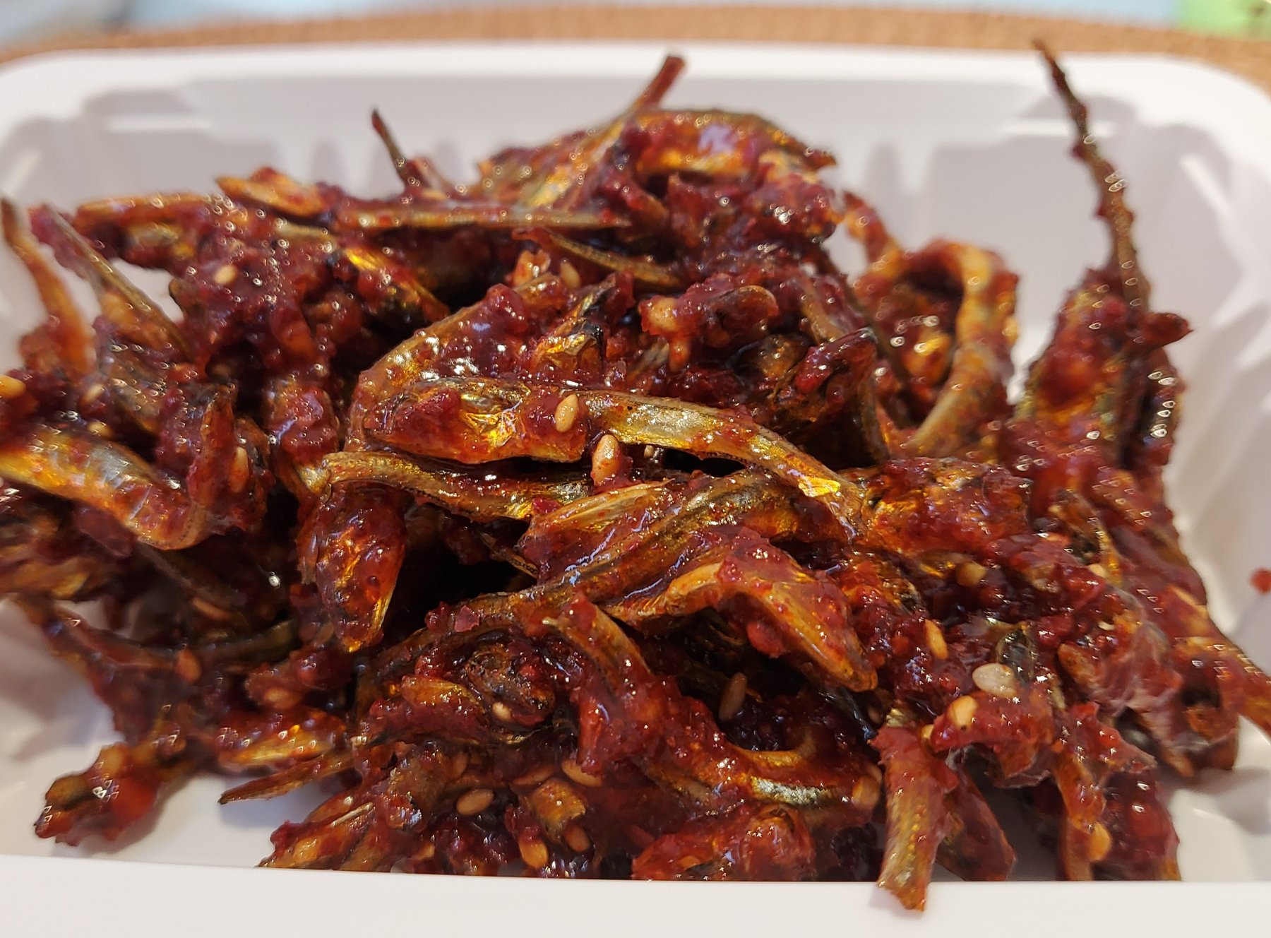 고추장양념볶음멸치 1팩등록반려상품에 맞지않는 옵션으로 수정 필요 배민 장보기∙쇼핑