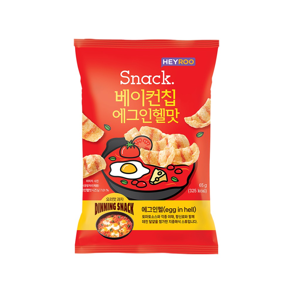 HEYROO베이컨칩에그인헬 | 배민 장보기∙쇼핑