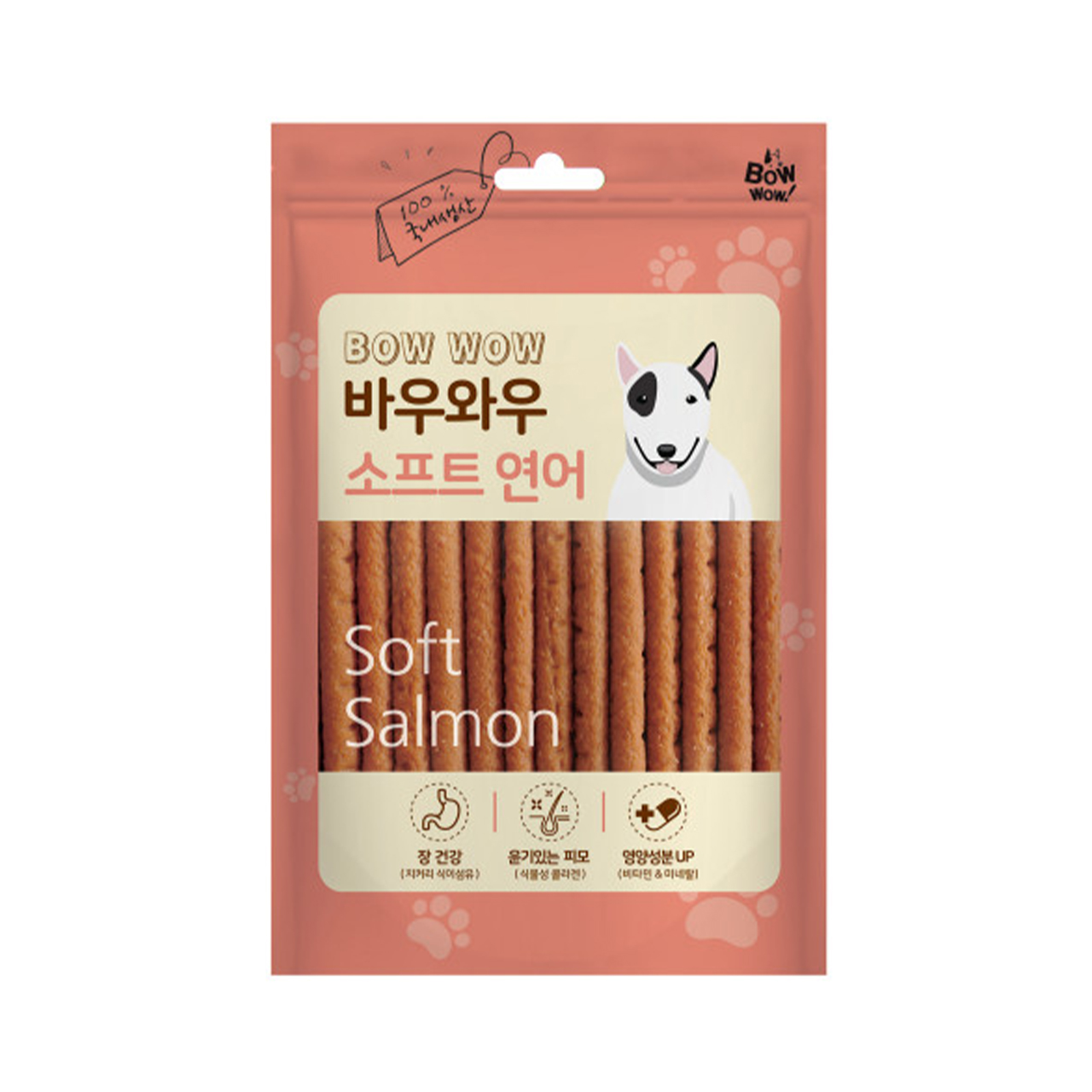 바우와우 연어스틱 150g 배민 장보기∙쇼핑