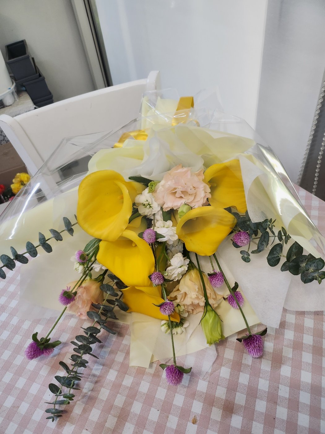 카라꽃다발 배민 장보기∙쇼핑