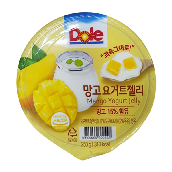 Dole컵젤리망고요거트200g 배민 장보기∙쇼핑