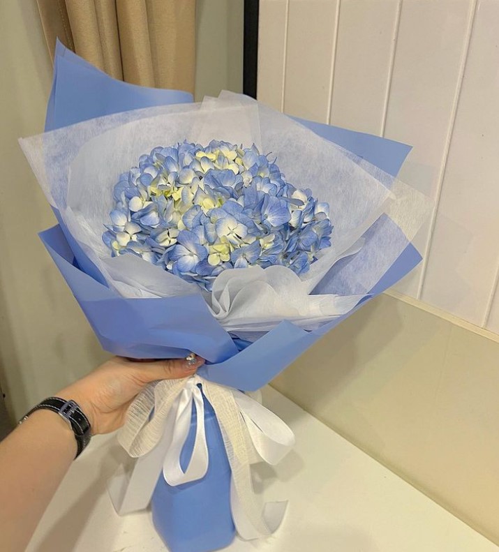 Only 수국꽃다발 색감 지정불가 배민 장보기∙쇼핑