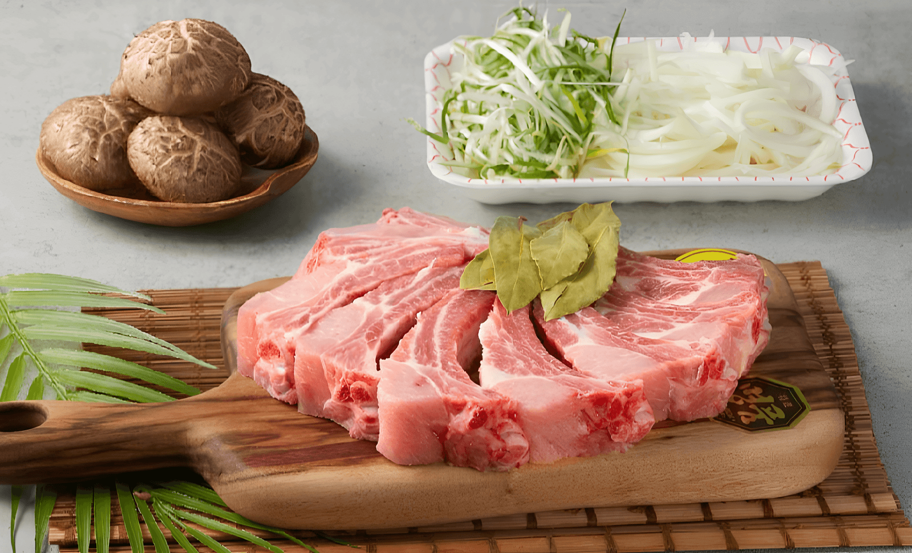 한돈 등갈비 1kg 배민 장보기∙쇼핑